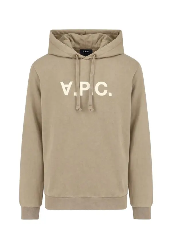 A.p.c. Logo Regular-fit Sweatshirt - Green