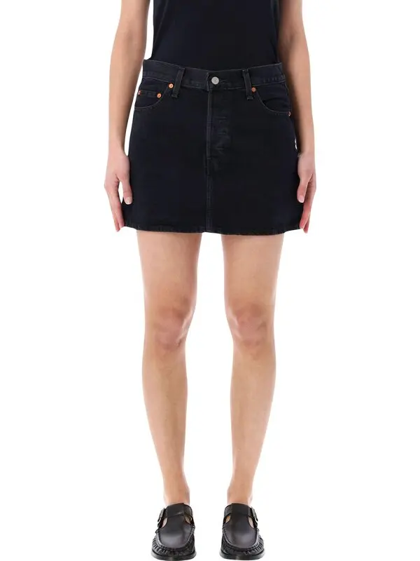 LEVI'S Denim Skirt - Black