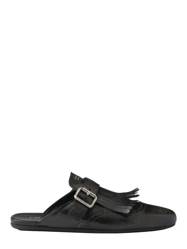 Prada Shuffle Mules - Nero