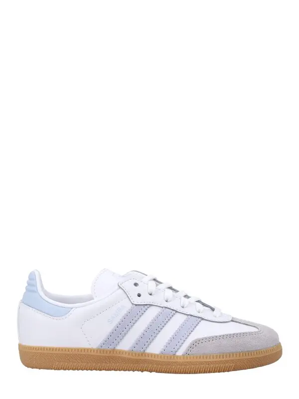 Adidas Originals By Alexander Wang Samba Og Sneakers - White/lblue