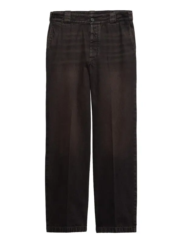 Prada Loose Fit Jeans - Brown