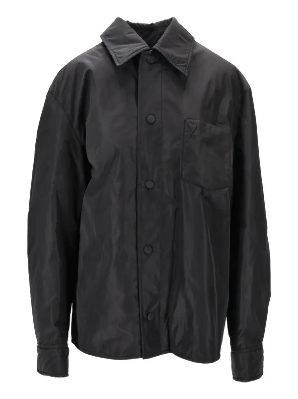 Ami Padded Overshirt - Noir