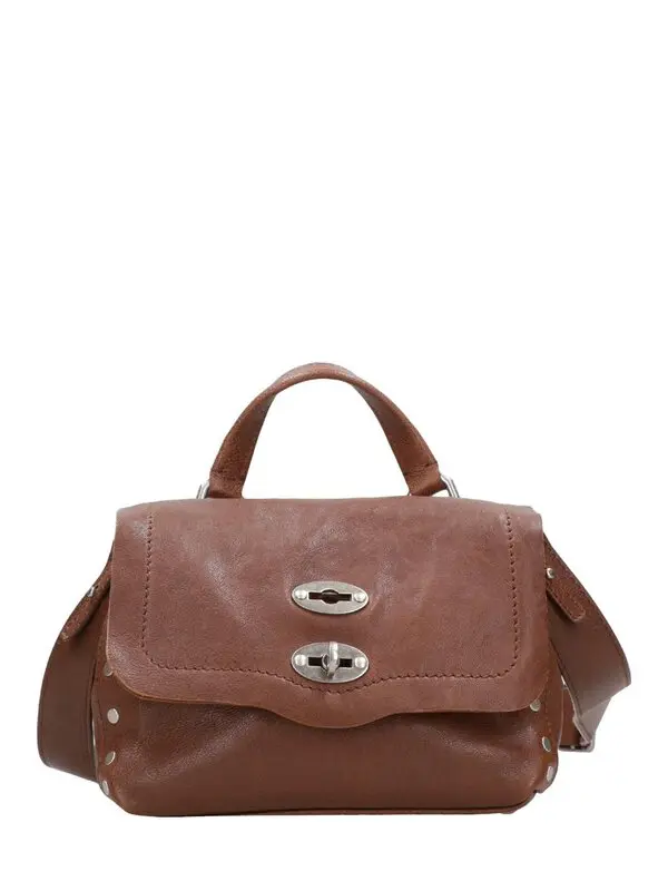 ZANELLATO Satchel With Turn Lock - Sandalwood