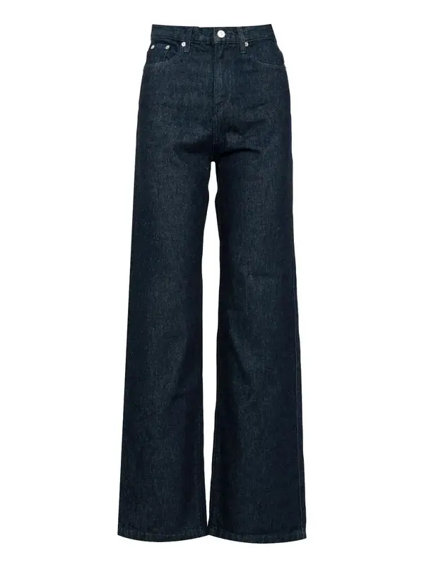 ROY ROGER'S Straight Leg Jeans - Dark Denim