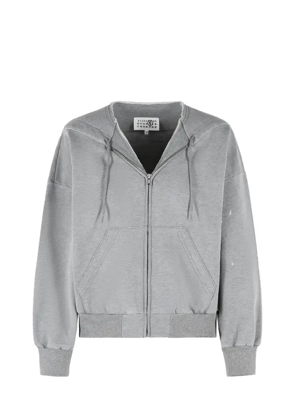 MAISON MARGIELA Cotton Sweatshirt - Grey