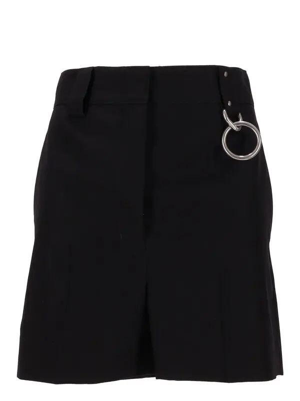 Prada Pantaloni Gabardine - Nero