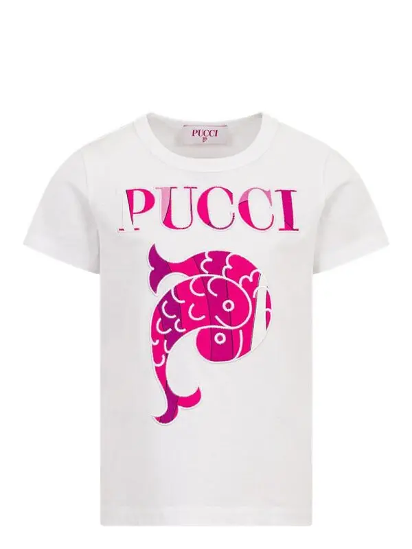 Emilio Pucci Logo T-shirt - Multicolour