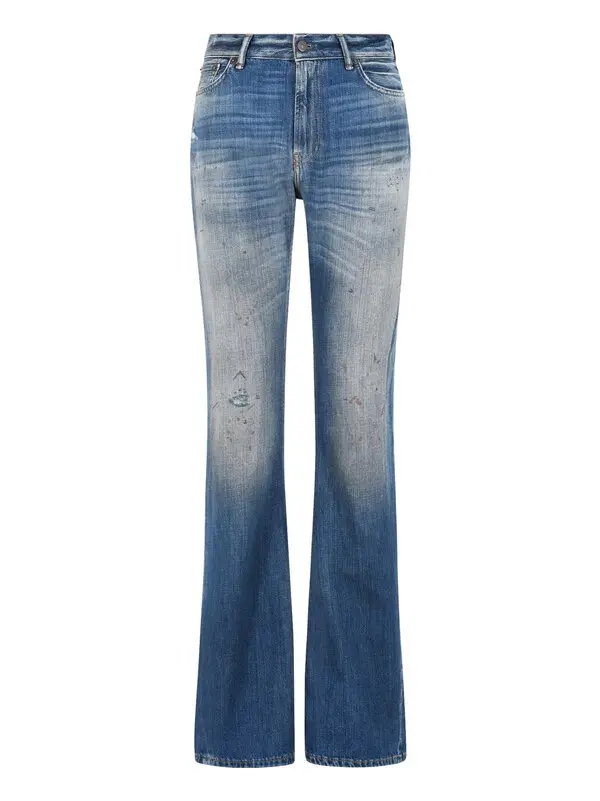 Acne Studios 2025 Cotton Jeans - Blue