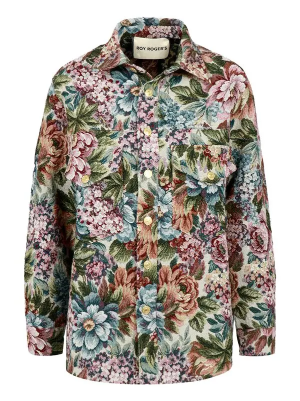 ROY ROGER'S Floral Print Shirt - Multicolour