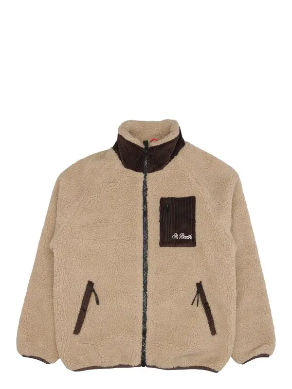 MC2 SAINT BARTH Fleece Jacket - Beige