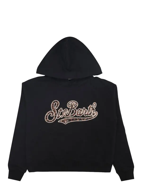 MC2 SAINT BARTH Hooded Pullover - Black