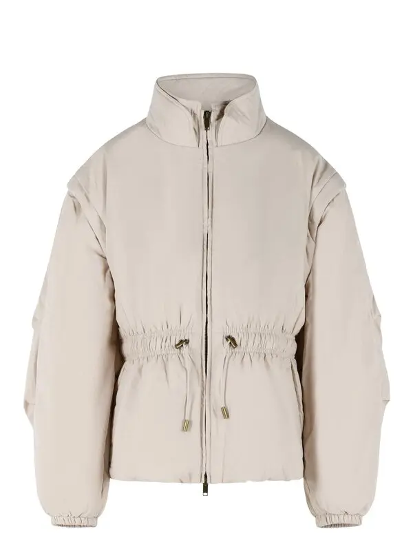 Isabel Marant Dastyni Polyamide And Cotton Jacket - Beige