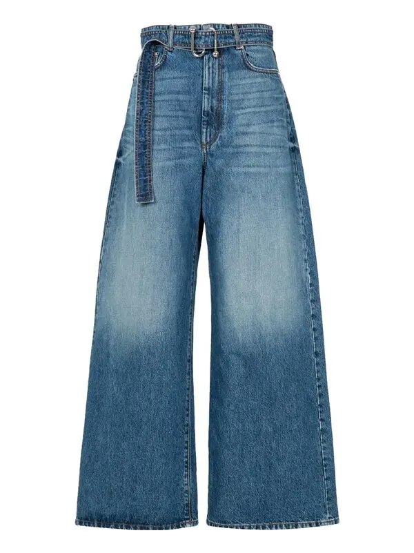 Sportmax Wide Leg Jeans - Denim