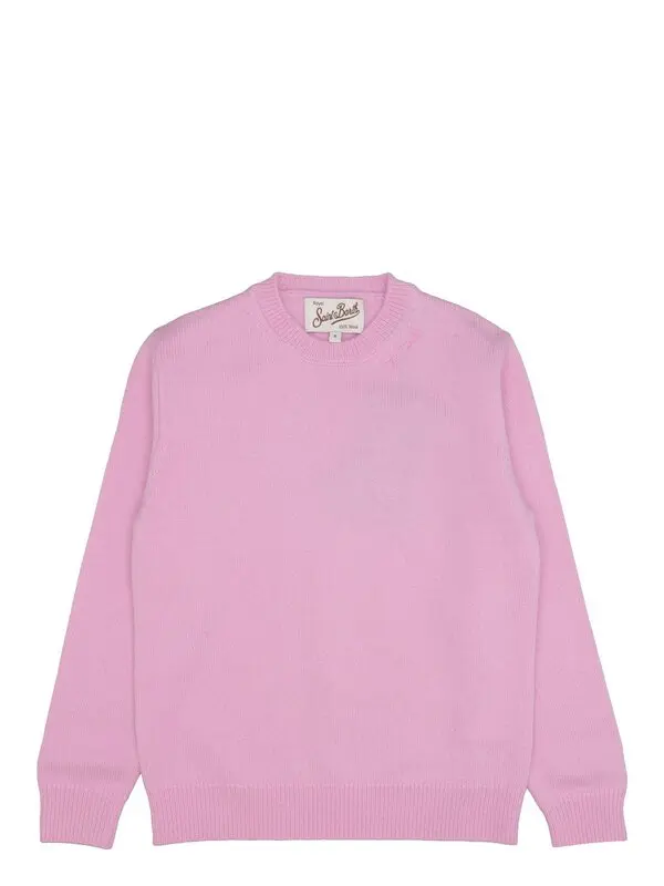 MC2 SAINT BARTH Crewneck Pullover - Baby Pink