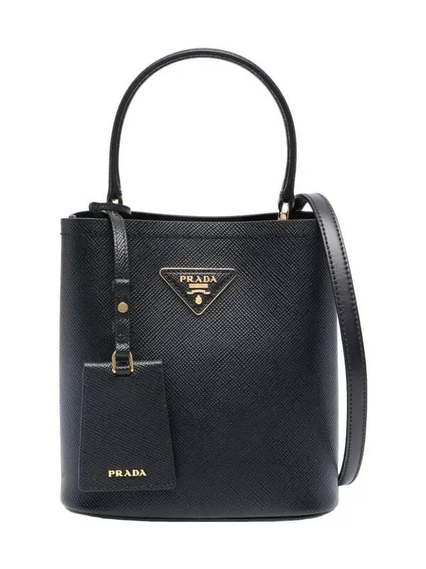 Prada Medium Panier Tote Bag - Nero