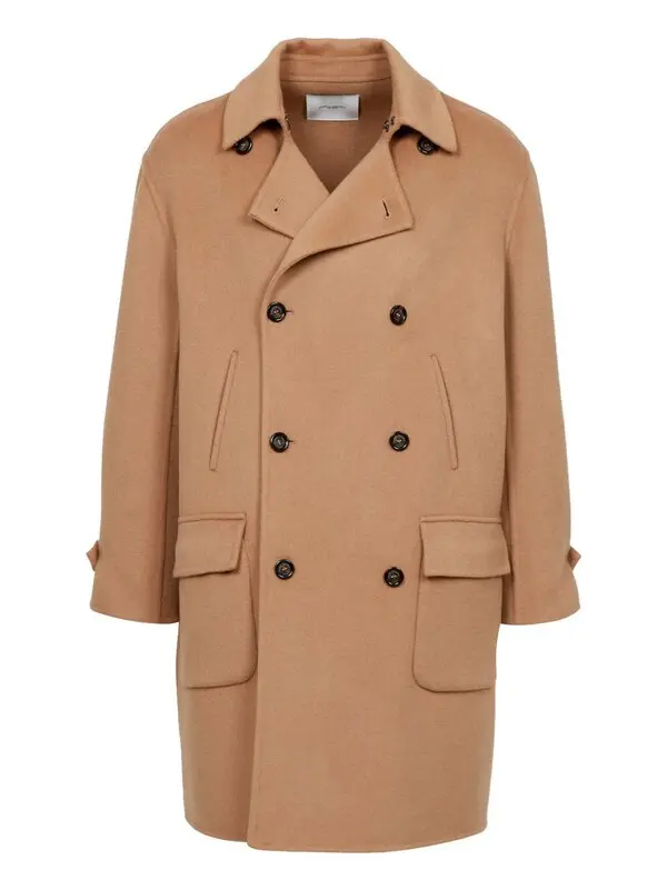 PAOLO PECORA Coat - Brown