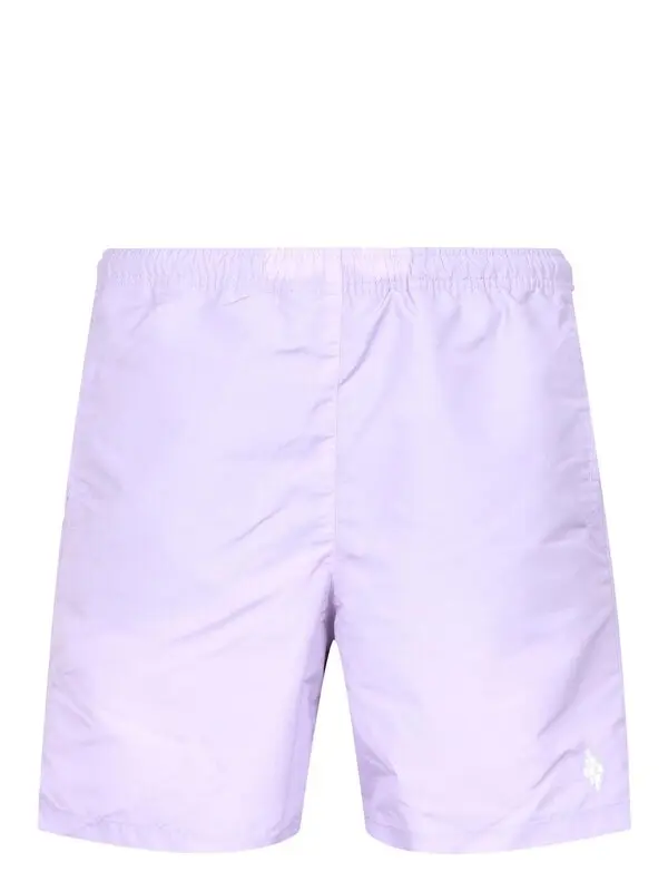 MARCELO BURLON COUNTY OF MILAN Board Shorts - Lilla+bianco