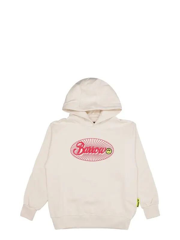 BARROW Cotton Hoodie - Beige