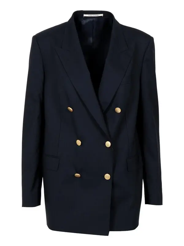 Tagliatore Double-breasted Blazer - Blue