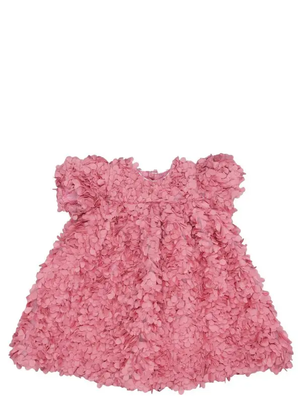 LA STUPENDERIA A-line Dress With Applique - Pink