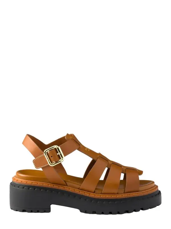 Prada Fisherman Sandals - Cuoio 1