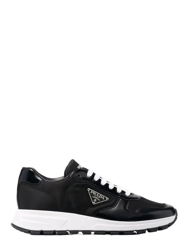 Prada Re-nylon Low-top Sneakers - Nero Bianco