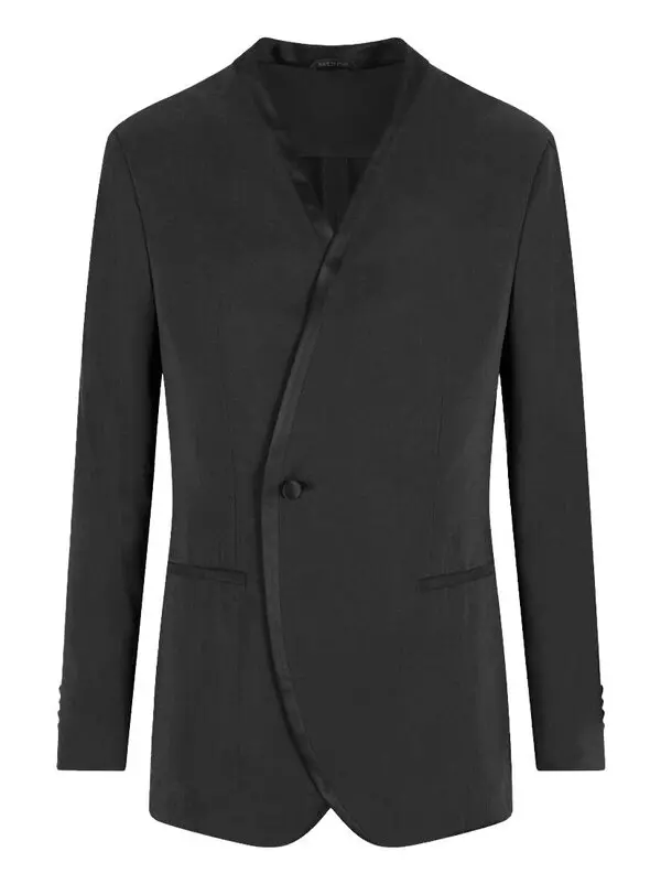 Giorgio Armani Upton Tuxedo Jacket - Black