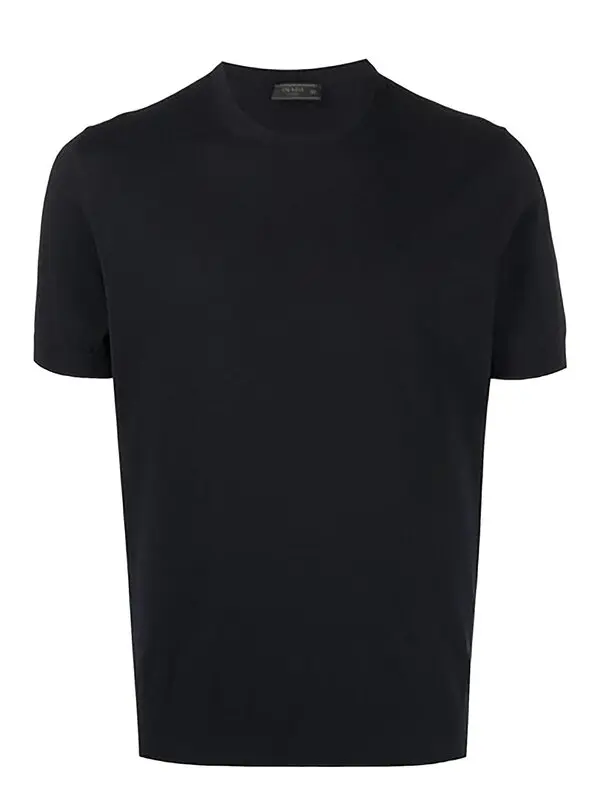 Prada Crew Neck T Shirt Black - Nero