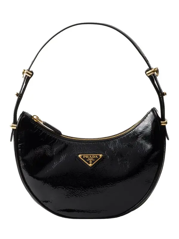 Prada Arqué Shoulder Bag - Nero