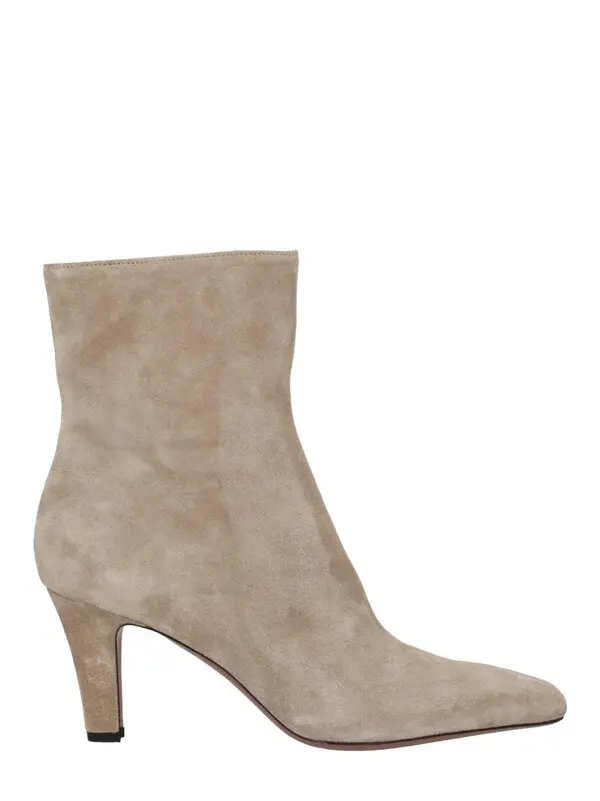 Paris Texas Belle Ankle Boots - Beige