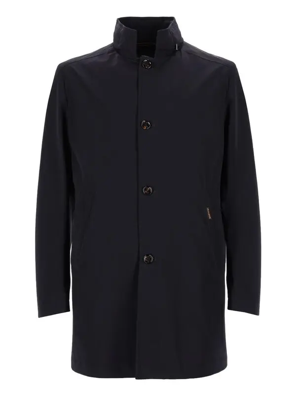 MOORER Hektor Kn Coat - Blue