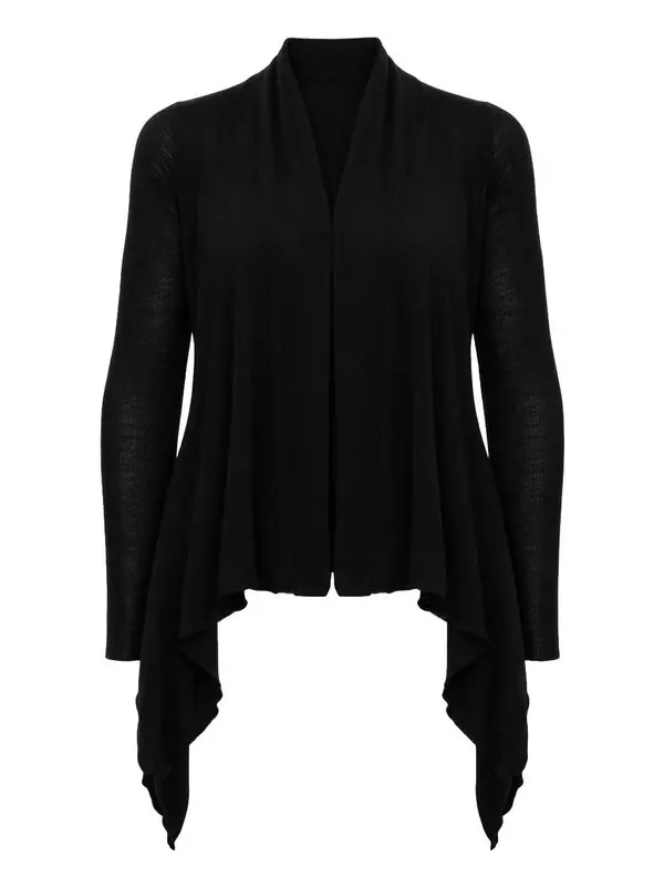Rick Owens Medium Wrap Cardigan - Black