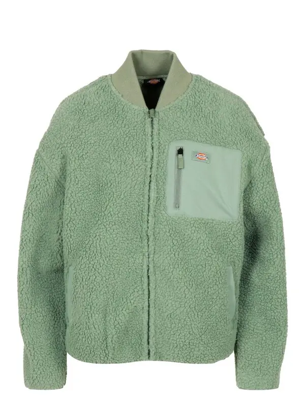 Dickies Fleece Zip-up Jacket - Green