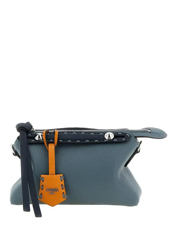 Fendi By The Way Soft Selleria Mini Handbag - Light Blue