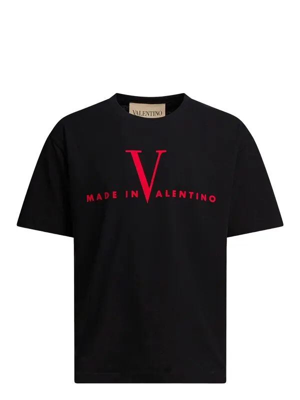 Valentino Garavani Made In T Shirt - Black