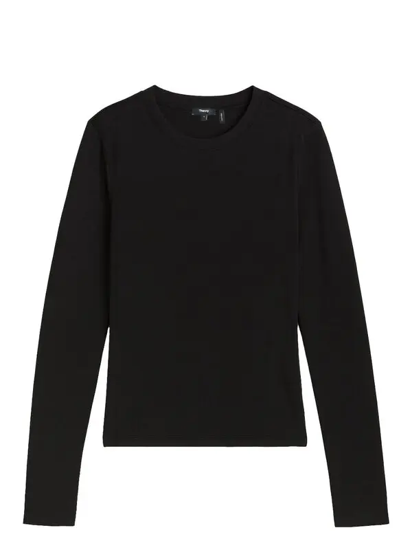 Theory Long Sleeve T-shirt - Black