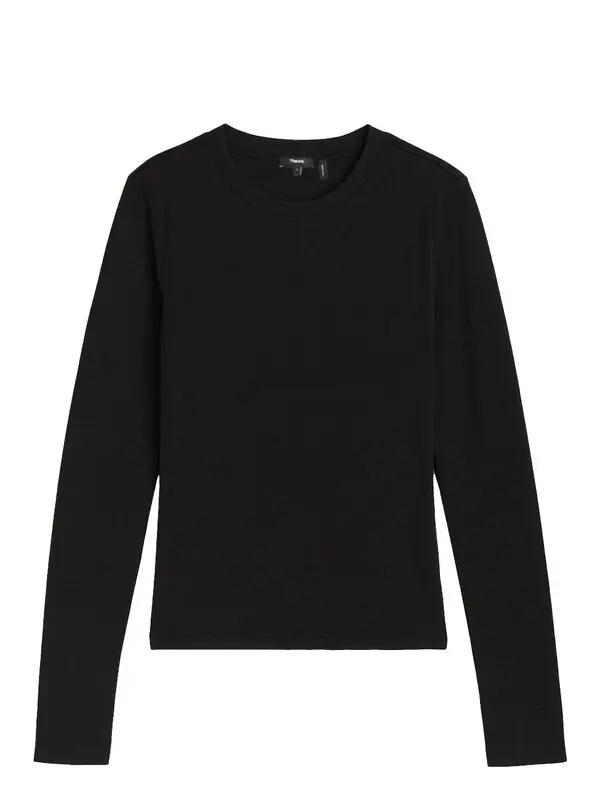 Theory Long Sleeve T-shirt - Black