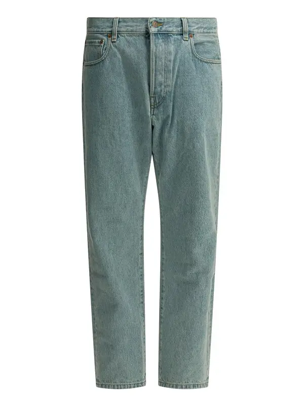 Valentino Garavani Straight Leg Jeans - Light Blue