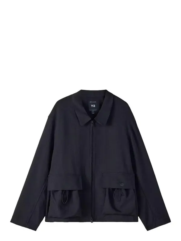 Y3 Collared Jacket - Black