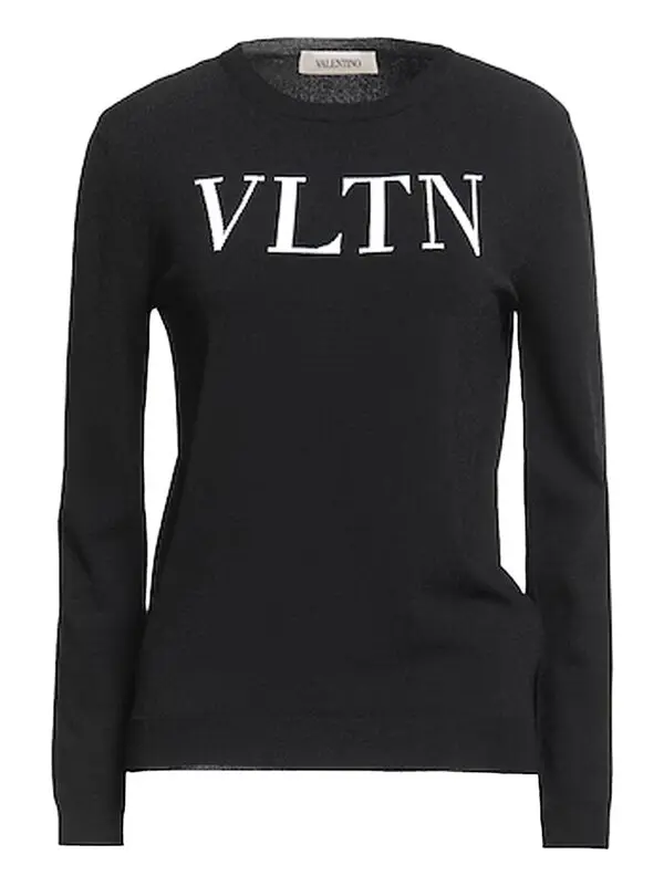 Valentino Garavani Logo Pullover - Black