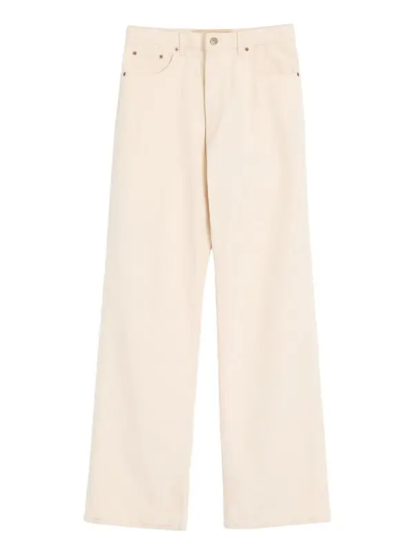 Valentino Garavani Denim Cotton Jeans - Ivory