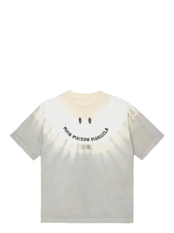 MAISON MARGIELA T-shirt With 'smile' Logo - White