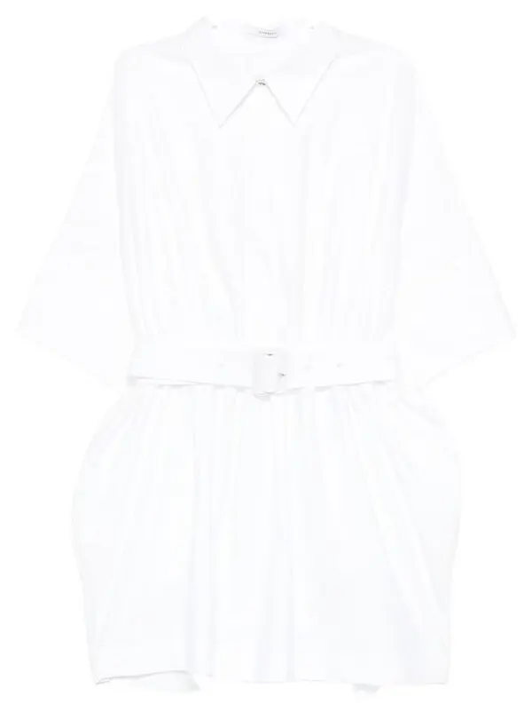 Givenchy Cotton Short Shirtdress - White