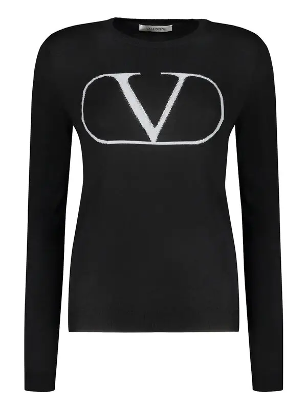 Valentino Garavani Garavani Virgin Wool Sweater - Black