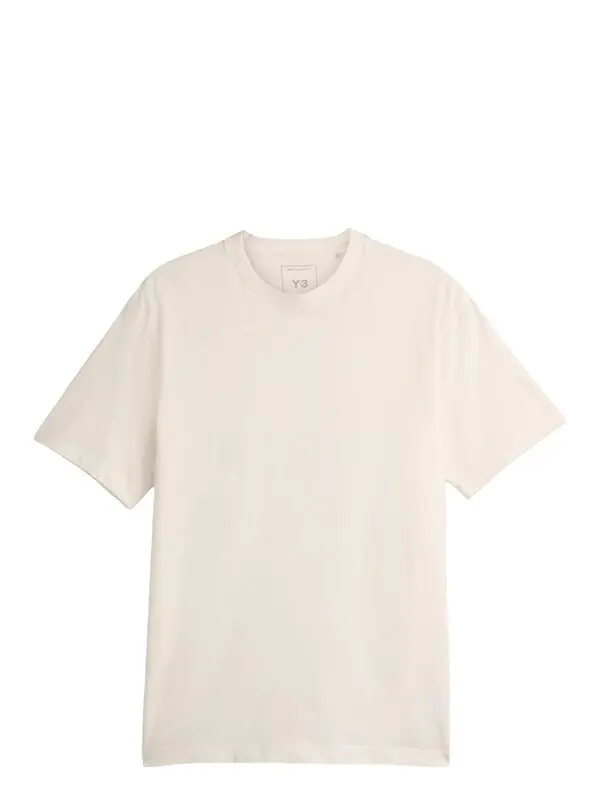 Y3 T-shirt With Logo - White