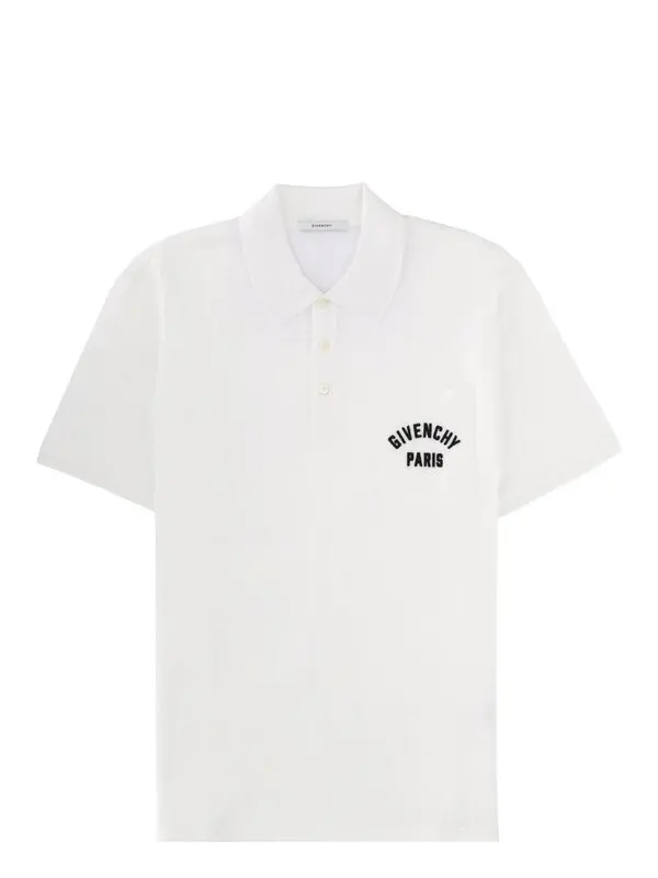 Givenchy Polo With Logo - White