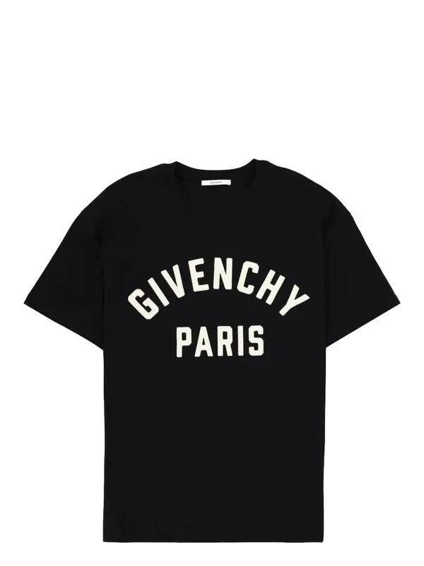 Givenchy T Shirt With Logo - Black