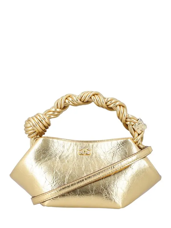 GANNI Mini Bou Bag - Golden