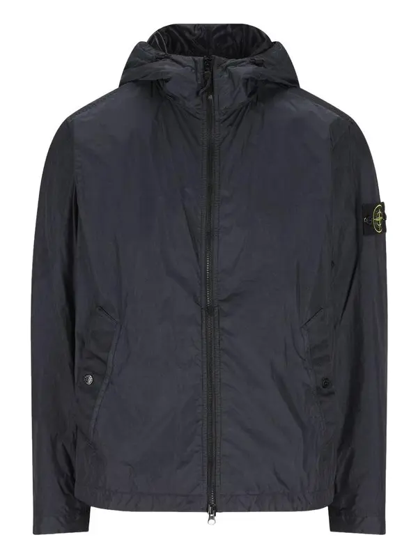Stone Island Nylon Blouson Jacket - Blue