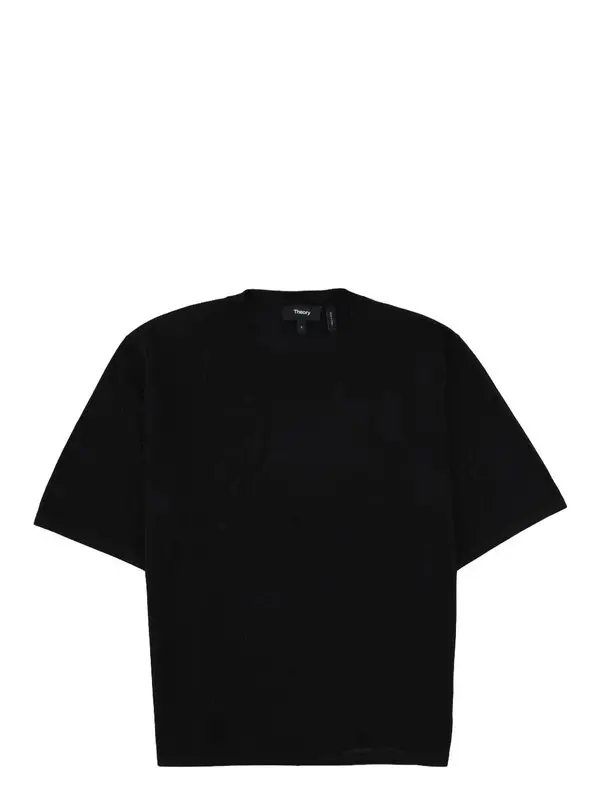 Theory Wool T-shirt - Black
